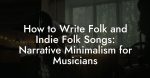 How to Write Rock and Classic Rock Songs: Riffs as Motifs - Lyric Assistant